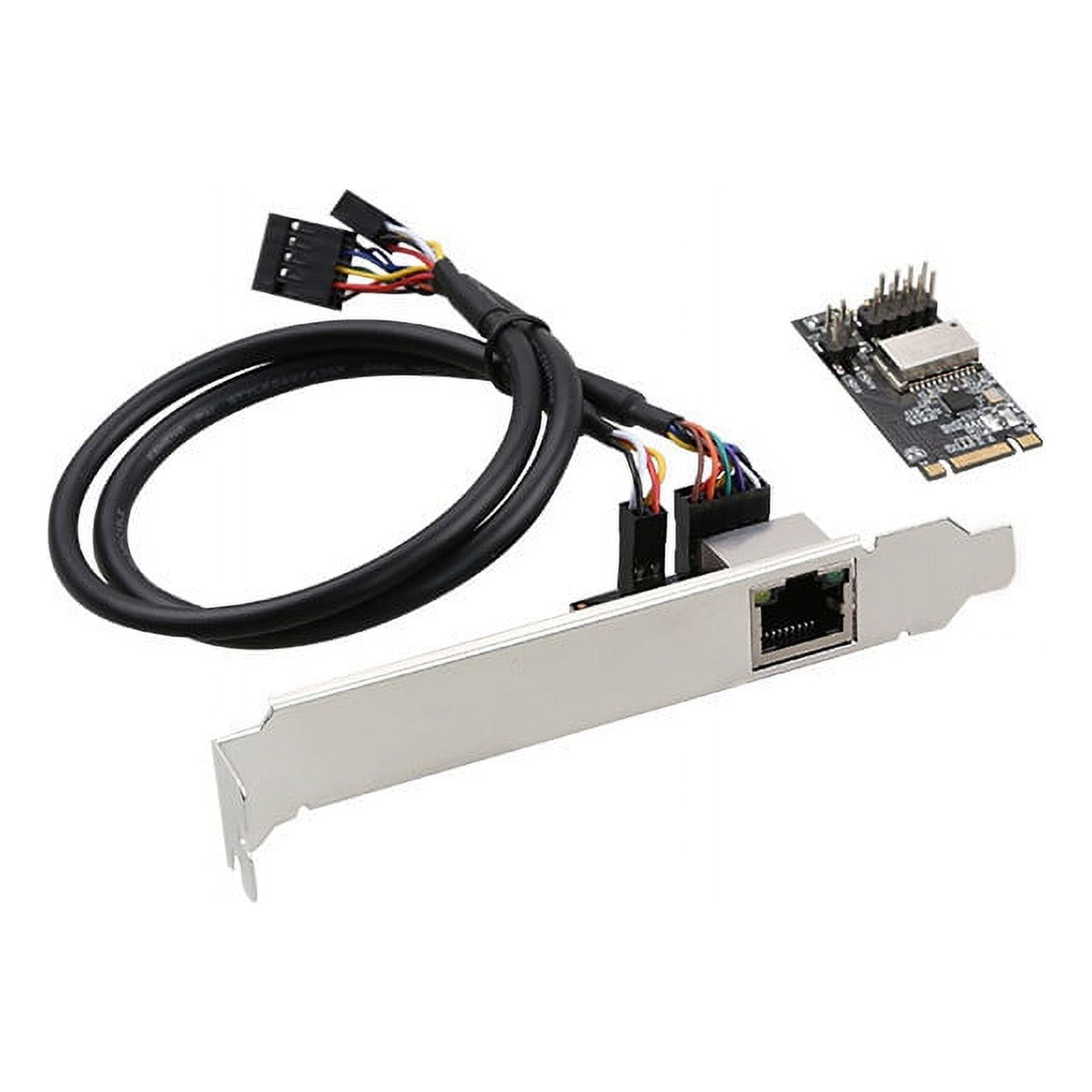 Mini PCI-E to Gigabit Network Card 1000M RJ45 Port Wired PCIe Desktop ...