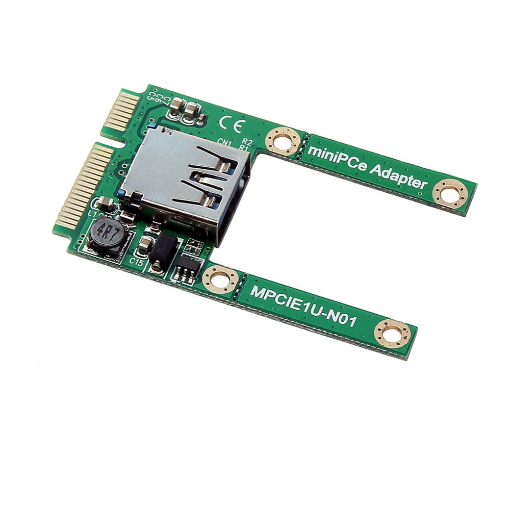Mini PCI-E to USB2.0 Adapter Card PCI Express Card Support Full and ...