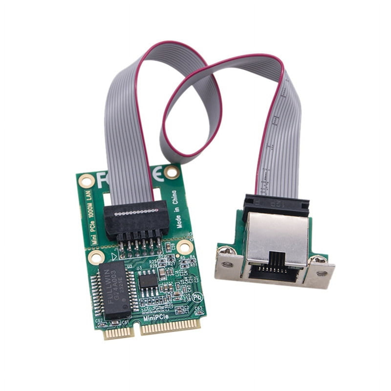 Mini PCIE Gigabit Network Card Gigabit Ethernet Network Card RJ45 ...