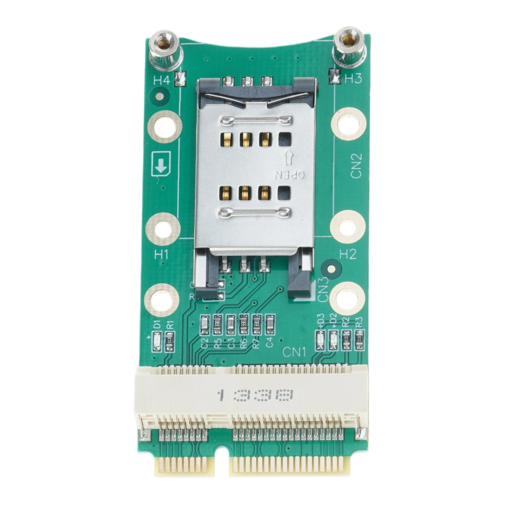 Mini PCIE To Mini PCIE Adapter With Card Slot Networking Card Mini PCIE ...