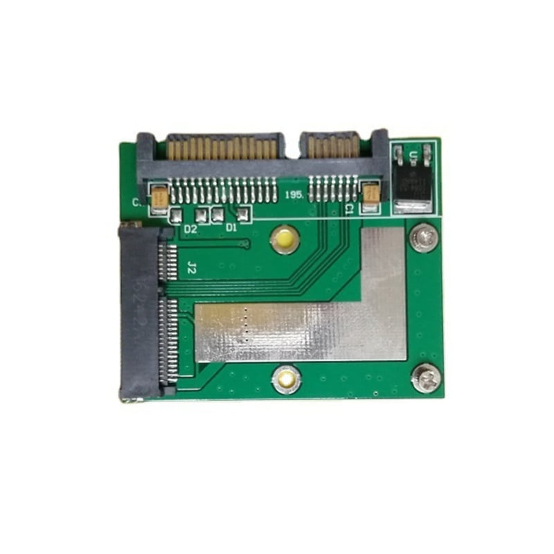 Mini PCIE mSATA SSD to 2.5Inch SATA Adapter Card for Easy Storage ...