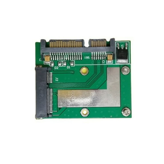 Mini PCIE mSATA SSD to 2.5Inch SATA Adapter Card for Easy Storage Expansion Converter Card ...