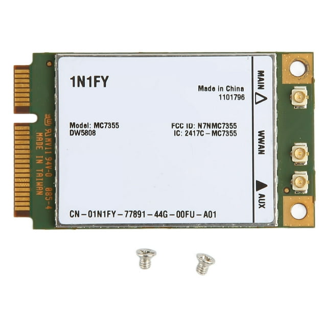 Mini PCIe Network Card LTE HSPA+ GPS High Speed 100Mbps Mini Portable ...