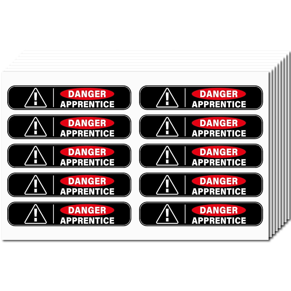 Mini PVC Coated Self Adhesive AUTOMATIC DOOR Warning Stickers ...