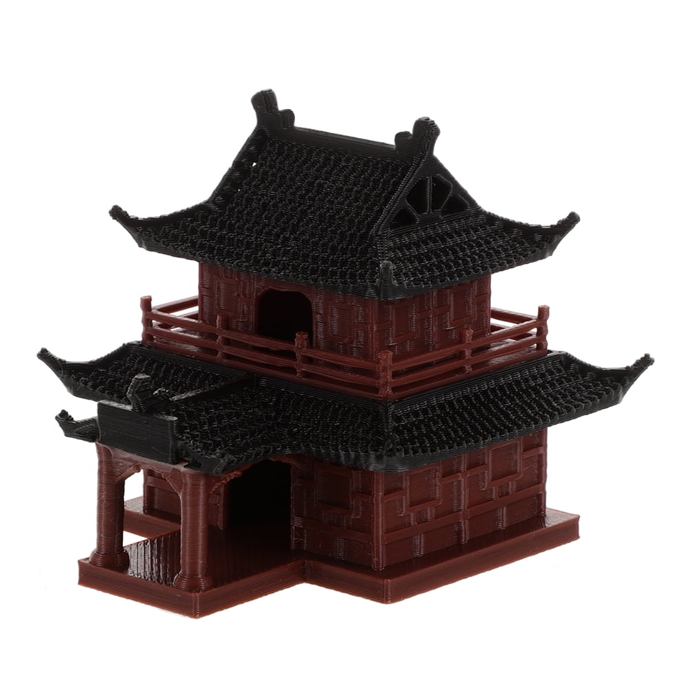 Mini Pagoda Statues, Miniature Japanese Garden Pavilion Pagoda ...