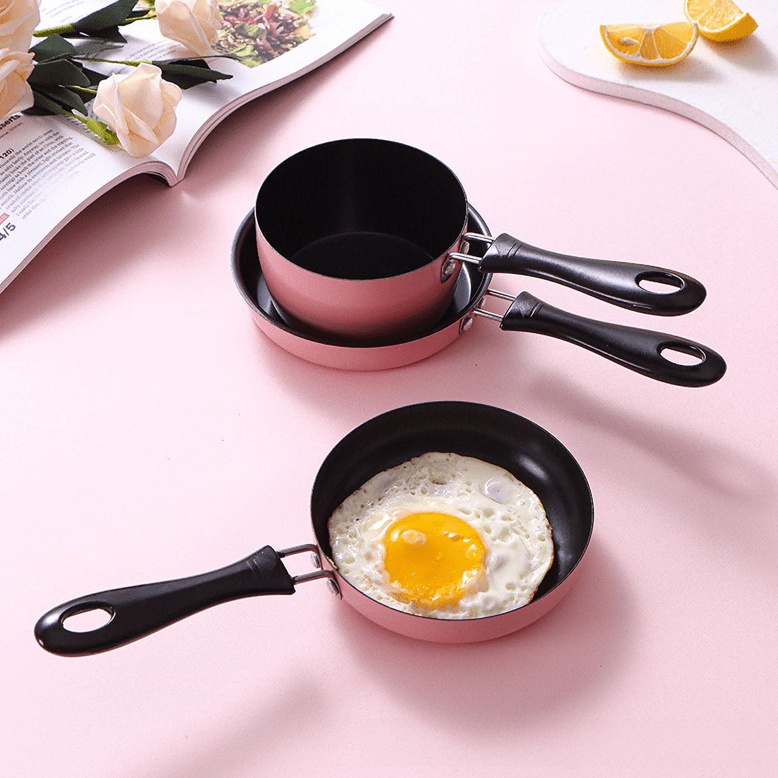 Mini Pan Non-stick Pan Frying Pan Egg Frying Pan Mini Kitchen Food Play ...