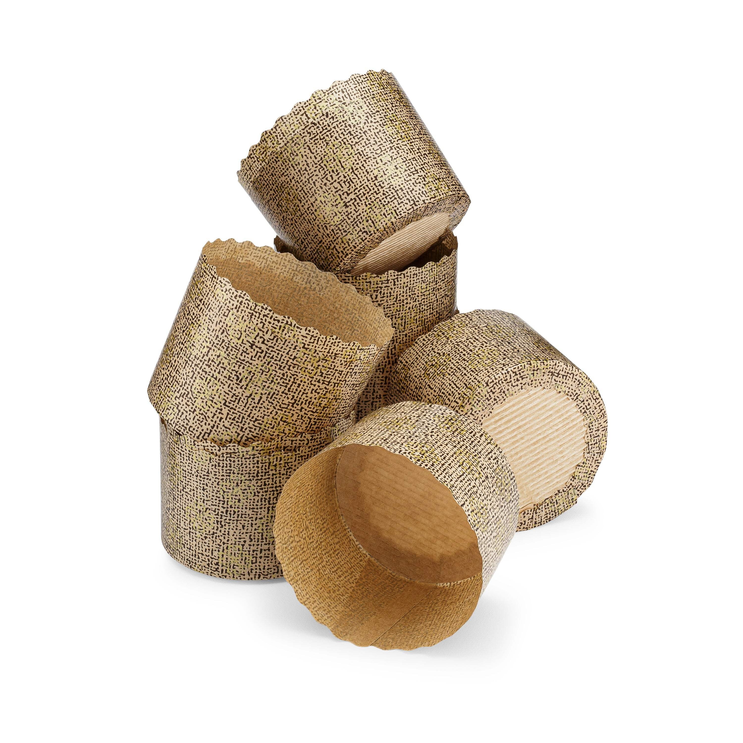 Mini Paper Panettone Mold 2-⅜ W x 2 H Inches, 25-Pack - Walmart.com