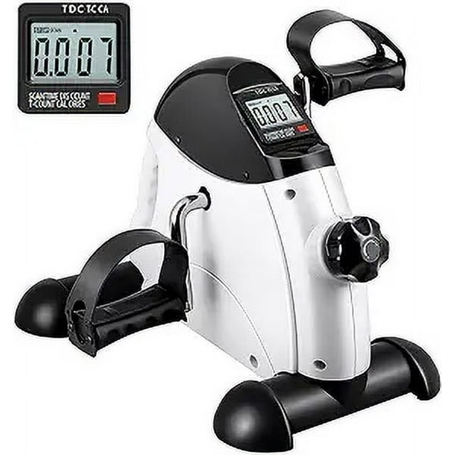 Mini Pedal Exerciser Bike, Under Desk Cycle Exercise Bike for Rehabilitation Training, Portable ...