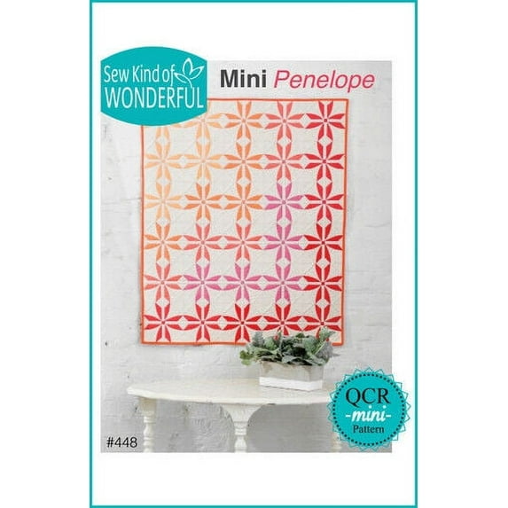 Mini Penelope Pattern 32"x39" Using Quick Curve Mini Ruler Sew Kind of ...
