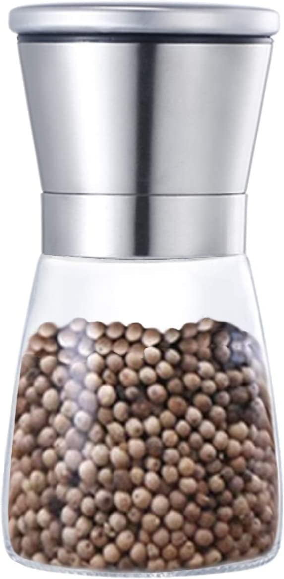 Mini Pepper Grinder, Pepper Mill Salt Shaker for Professional Chef ...