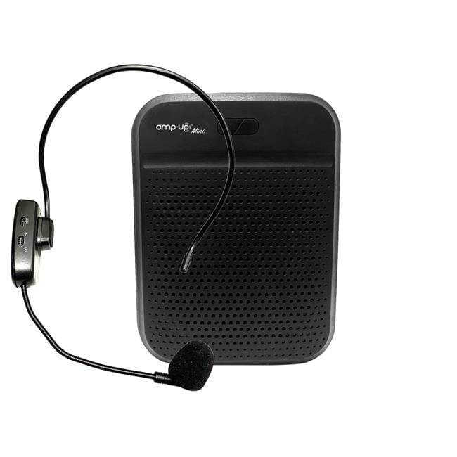 Mini Personal Voice Amplifier with Wireless Microphone, Black - Walmart.com