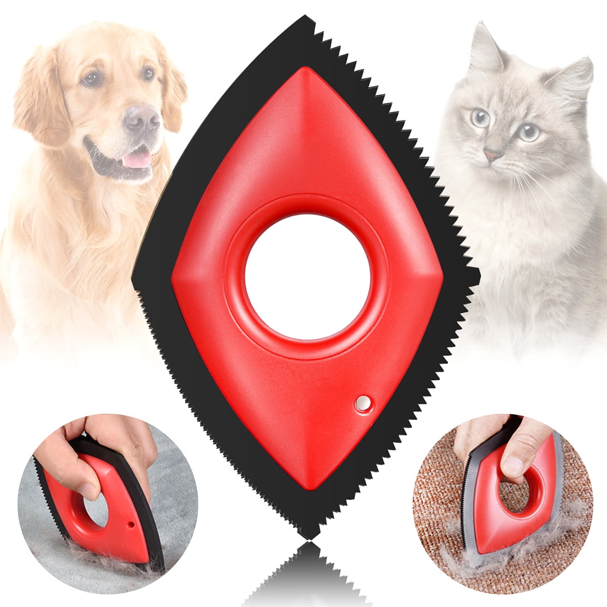 Mini Pet Hair Remover Detailer with 4 Cleaning Modes for Couch Car ...