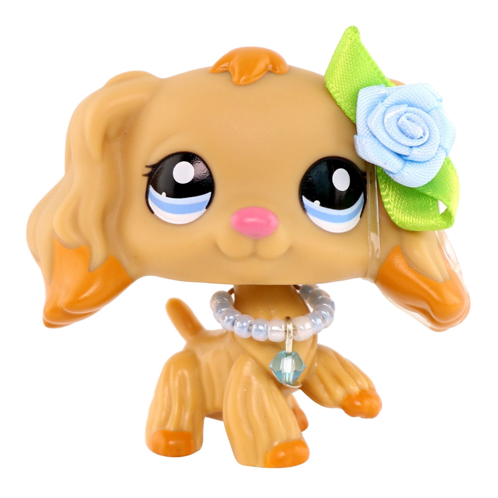 Mini Pet Shop lps Toys,Cute Cocker Spaniel#1716,with DIY Accessories ...
