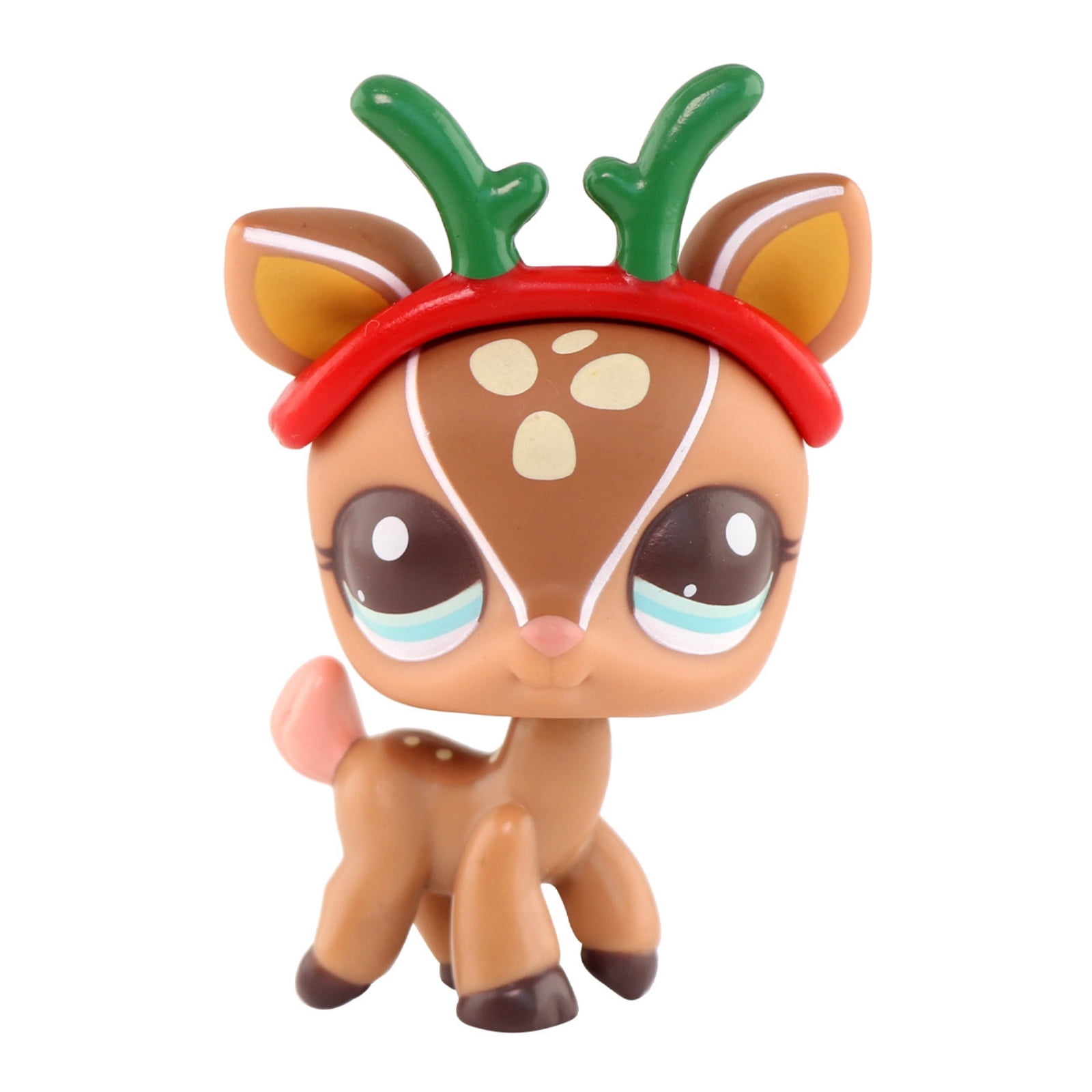 Mini Pet Shop lps Toys,Cute Deer #2499 with DIY Accessories,Bobble Head ...