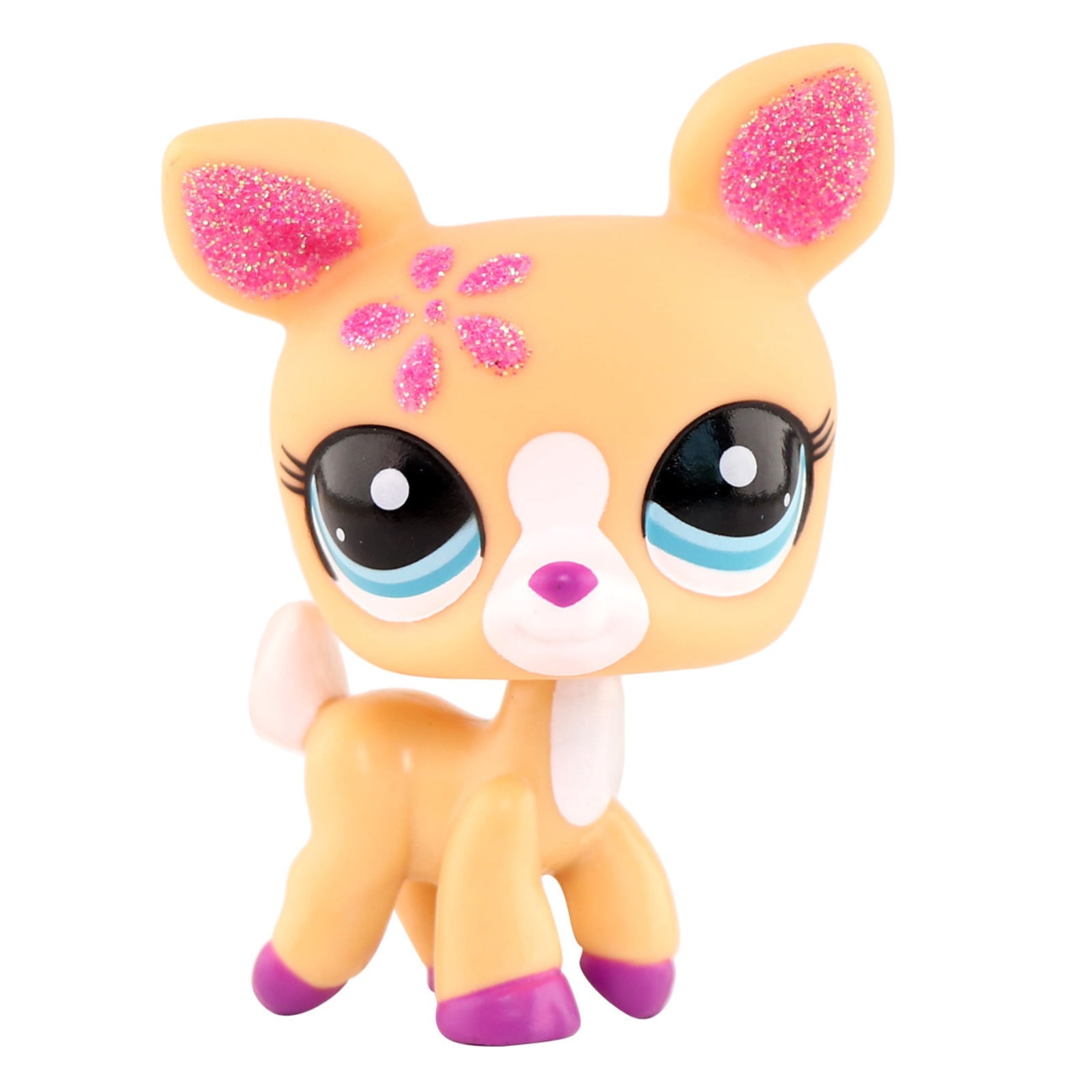 Mini Pet Shop lps Toys,Deer #2112 with Bobble Head,Little Animal Pet ...