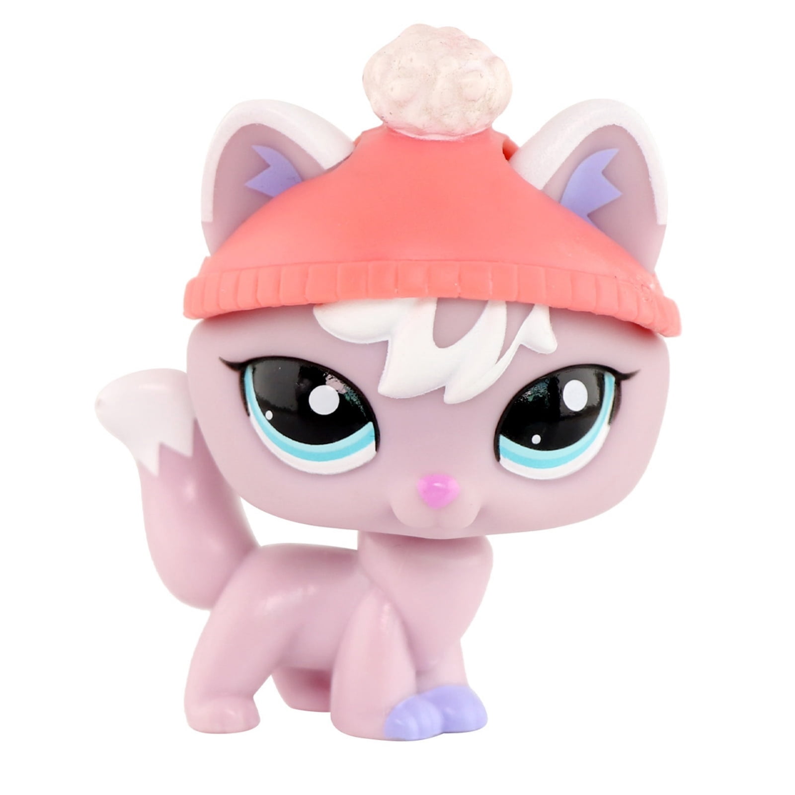 Mini Pet Shop lps Toys,Fox #2400 with DIY Accessories,Bobble Head ...