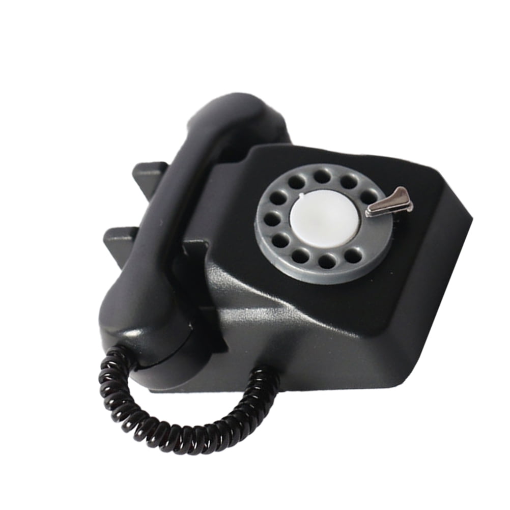 Mini Phone Models Mini Retro Telephone Miniature Furniture Vintage ...