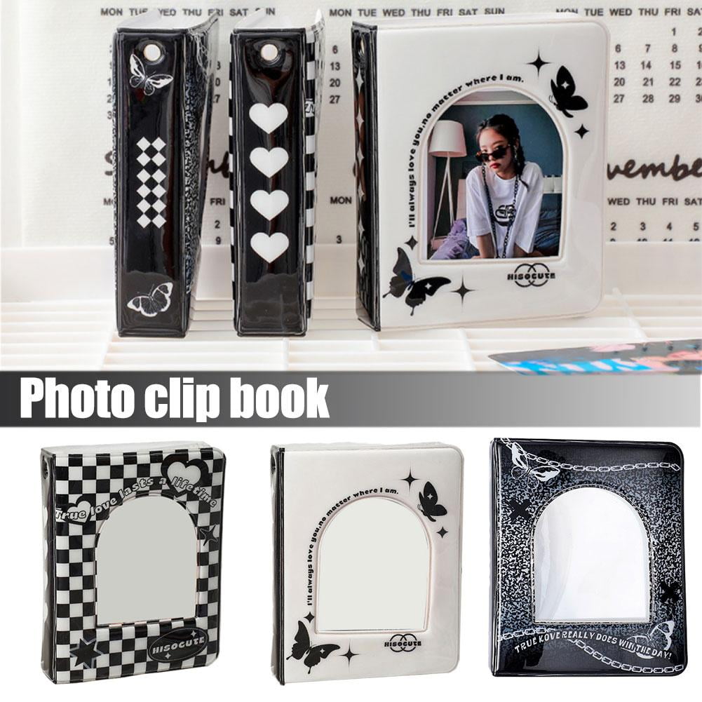 Mini Photo Album 40 Pockets, 3 Inch Kpop Photocard Holder Book Small ...