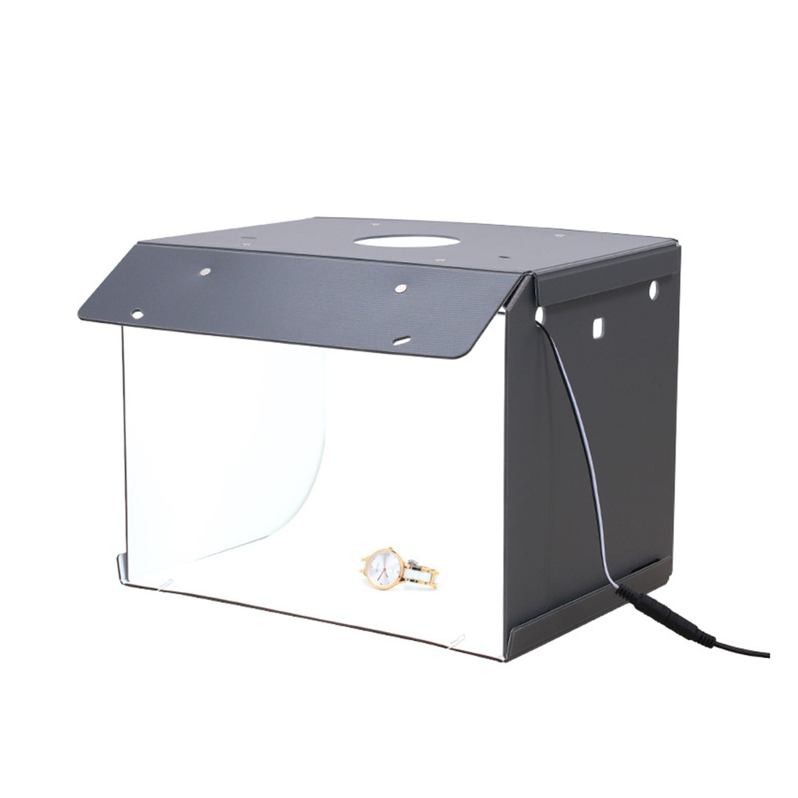 Mini Photo Studio Box Photography Backdrop Portable Softbox LED Light ...