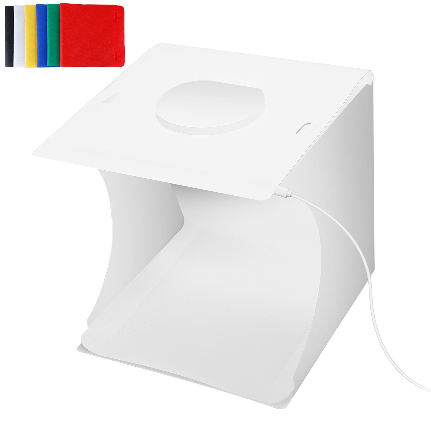 Mini Photo Studio Box Photography Shooting Light Tent Kit Foldable LED ...