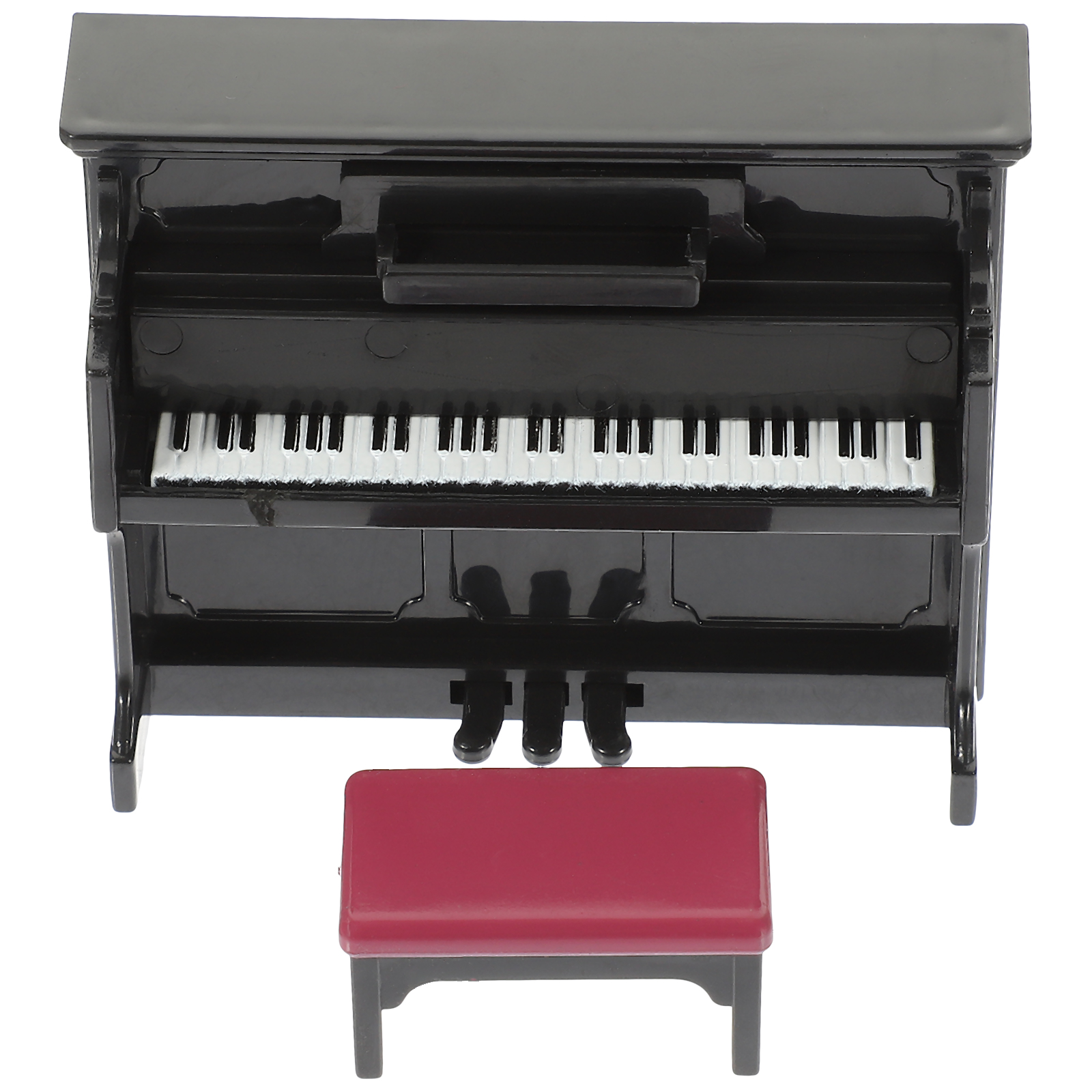 Mini Piano Toys Models Dollhouse Plastic Piano Toy Dollhouse Piano ...