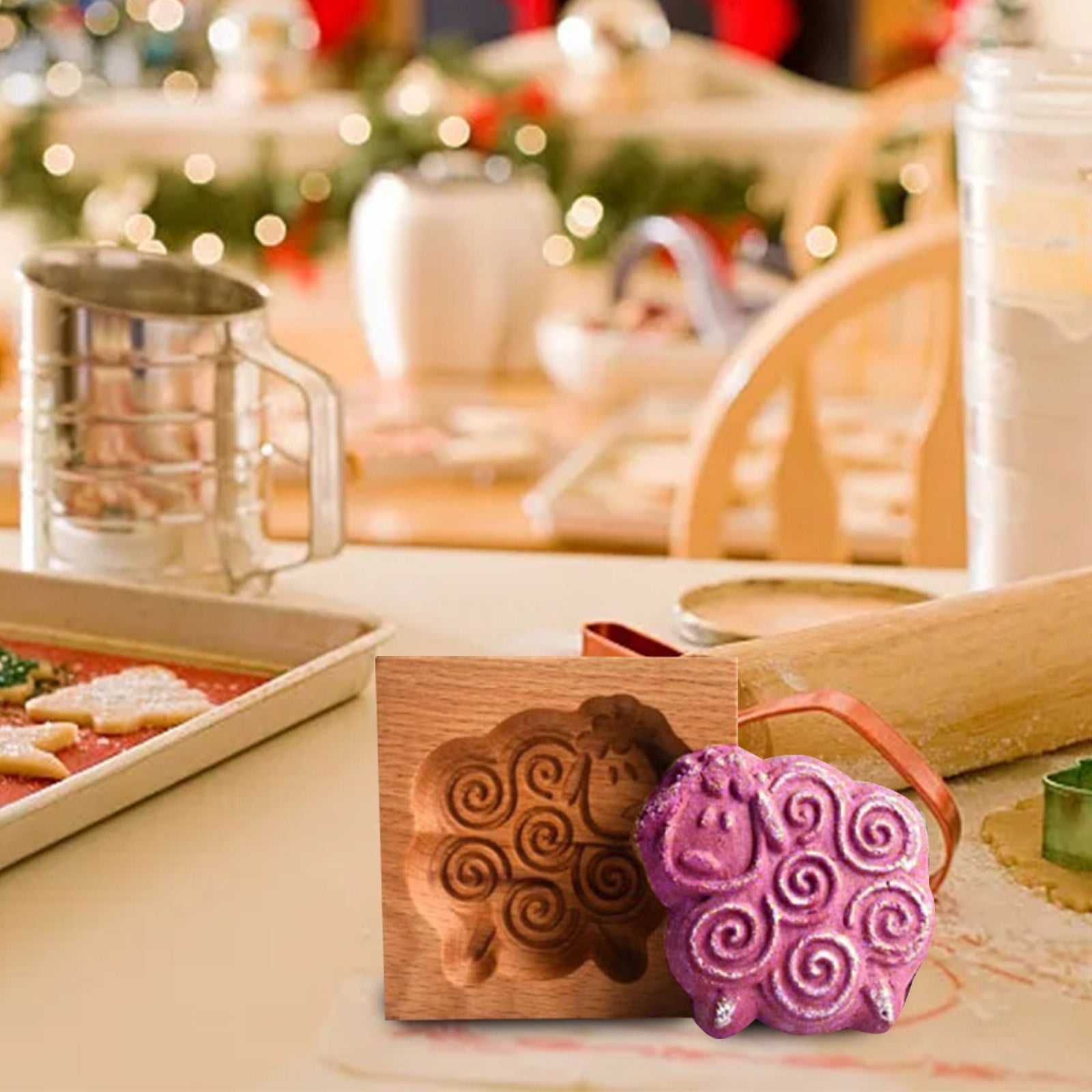 Mini Pie Crusts Ready Made Sandwich Thin Wooden Cookie Cookies Sheep For Baking 3d Baking