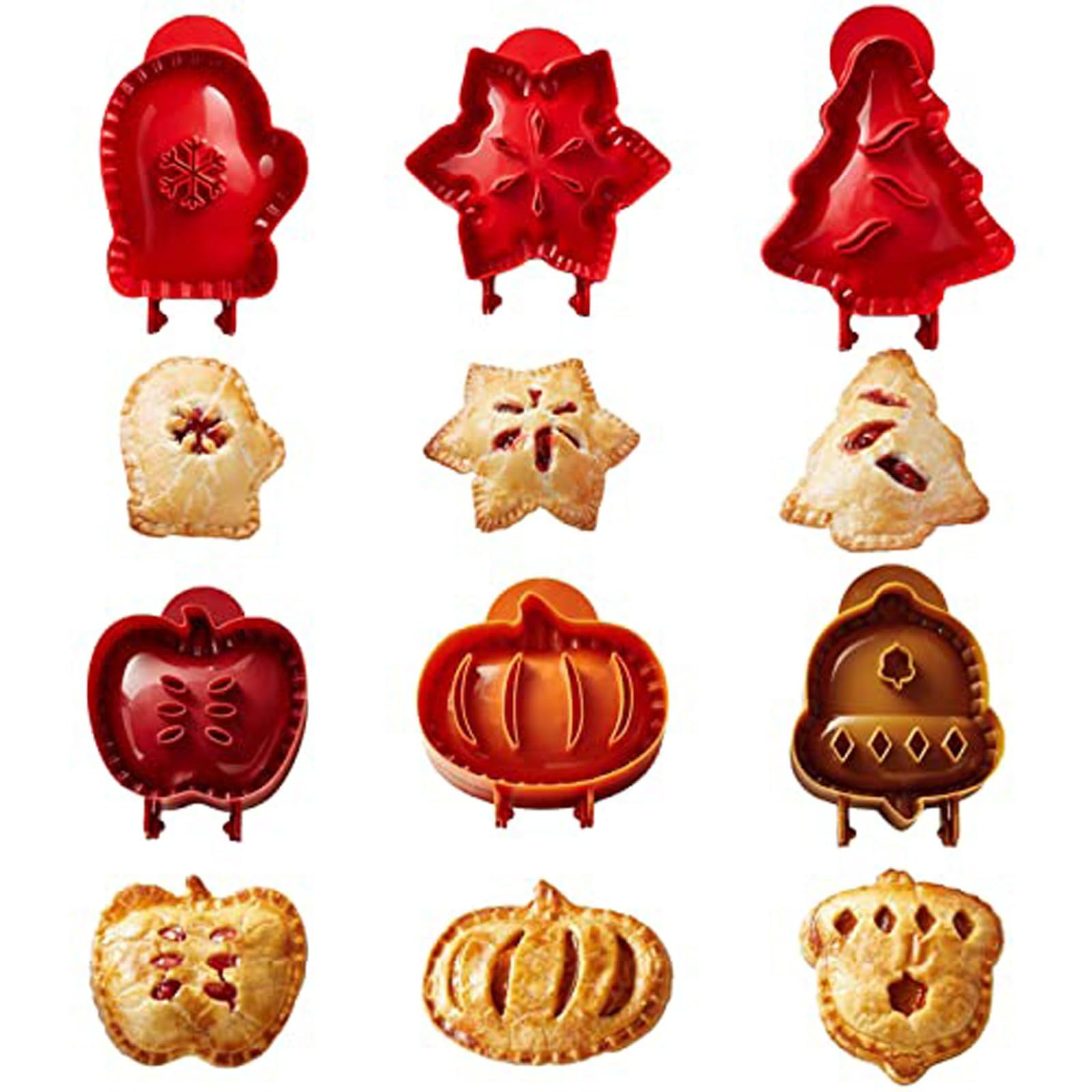 Mini Pie Mold, Hand Pie Press Mold Maker for Baking, Party Potluck Hand ...