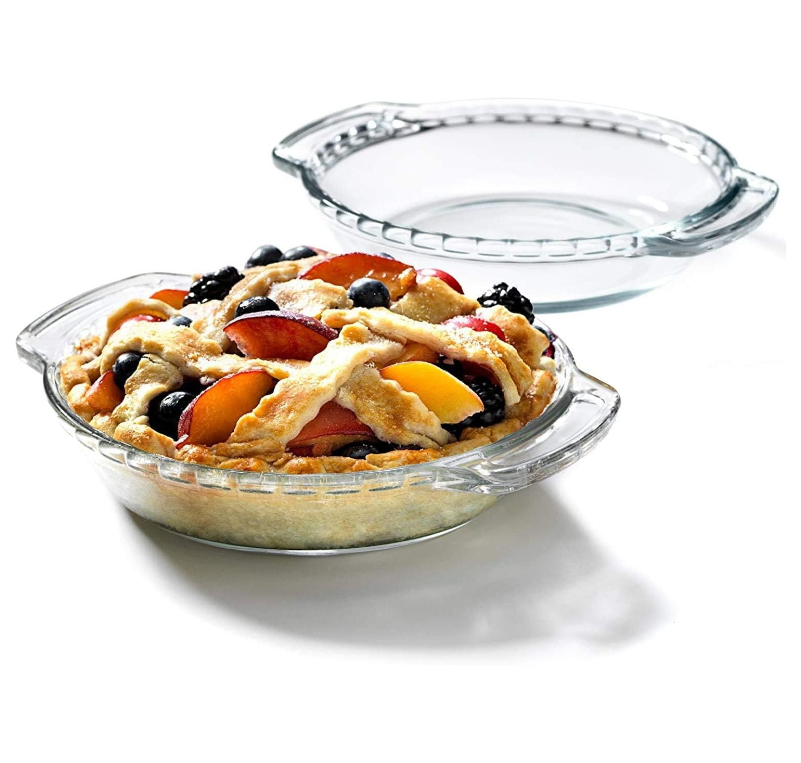 Mini Pie Plate Oven Basics, Glass, 6-Inch, Clear 6" - Walmart.com