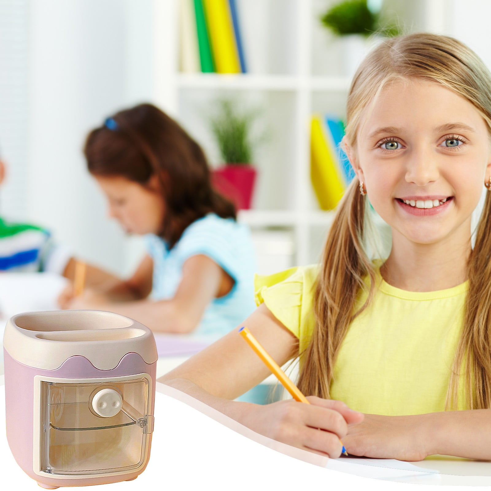 Mini Pig Shaped Cute Desk Organizer for office Supplies and Small Items ...