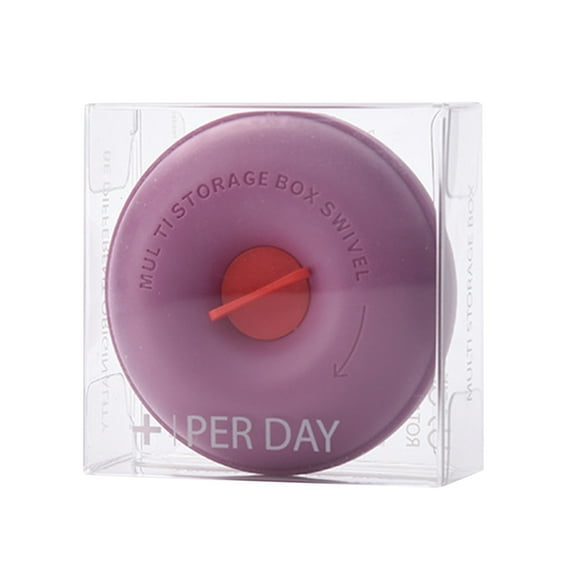 Mini Pill Organizer Box 4 Cell | Portable Weekly Medication Case ...