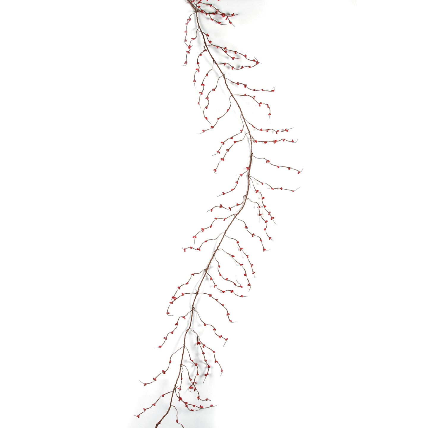 Mini Pip Berry Garland: Red, 6 Feet - Walmart.com