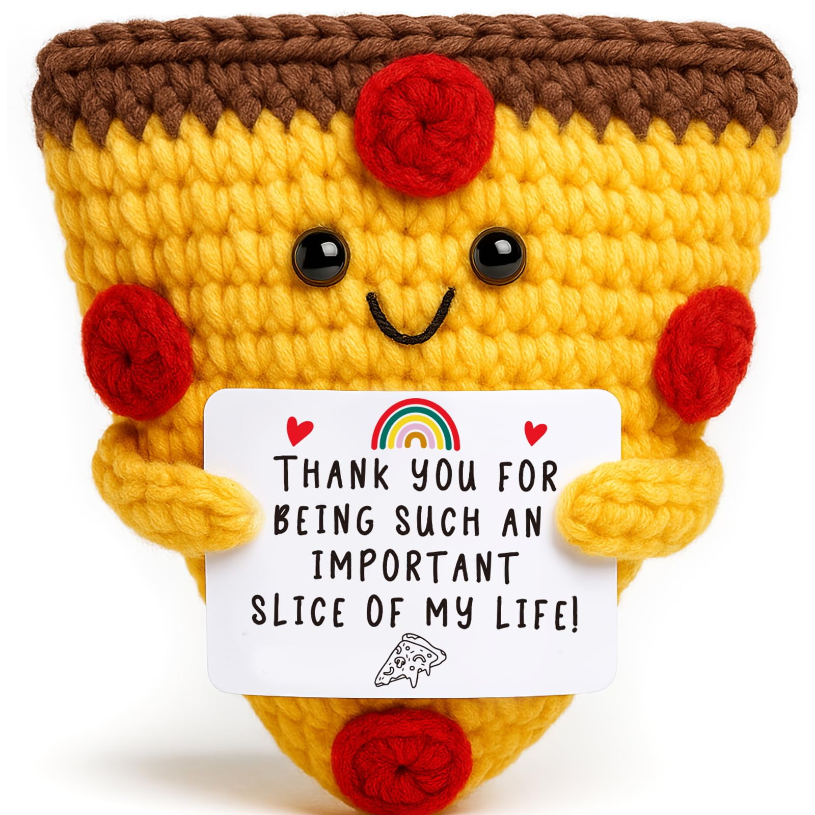 Mini Pizza Teacher Appreciation OKA4 Gift Handmade Crochet Pizzas ...