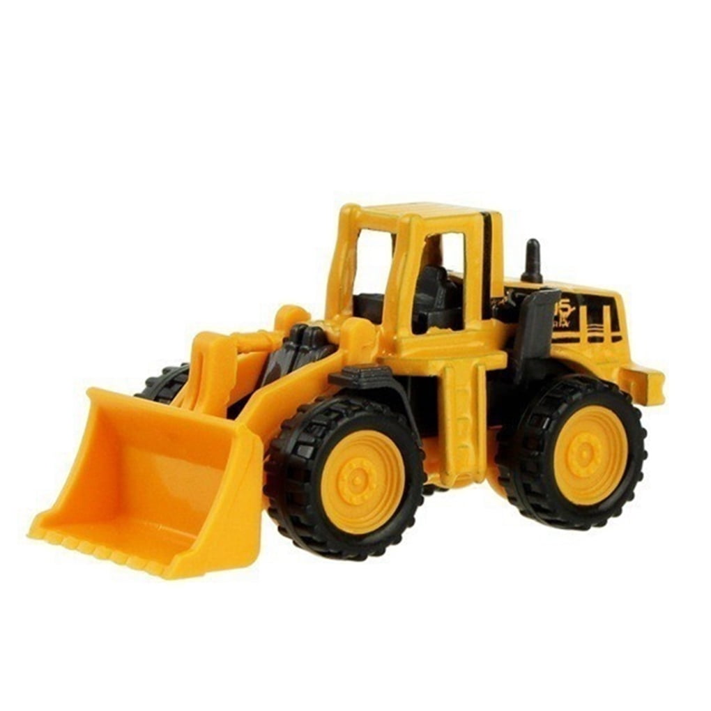 Mini Plastic Alloy Construction Vehicle Engineering Car Truck Model Kid ...
