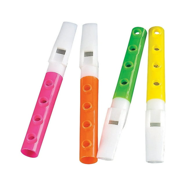 Mini Plastic Flutes (4Dz) - Toys - 48 Pieces - Walmart.com