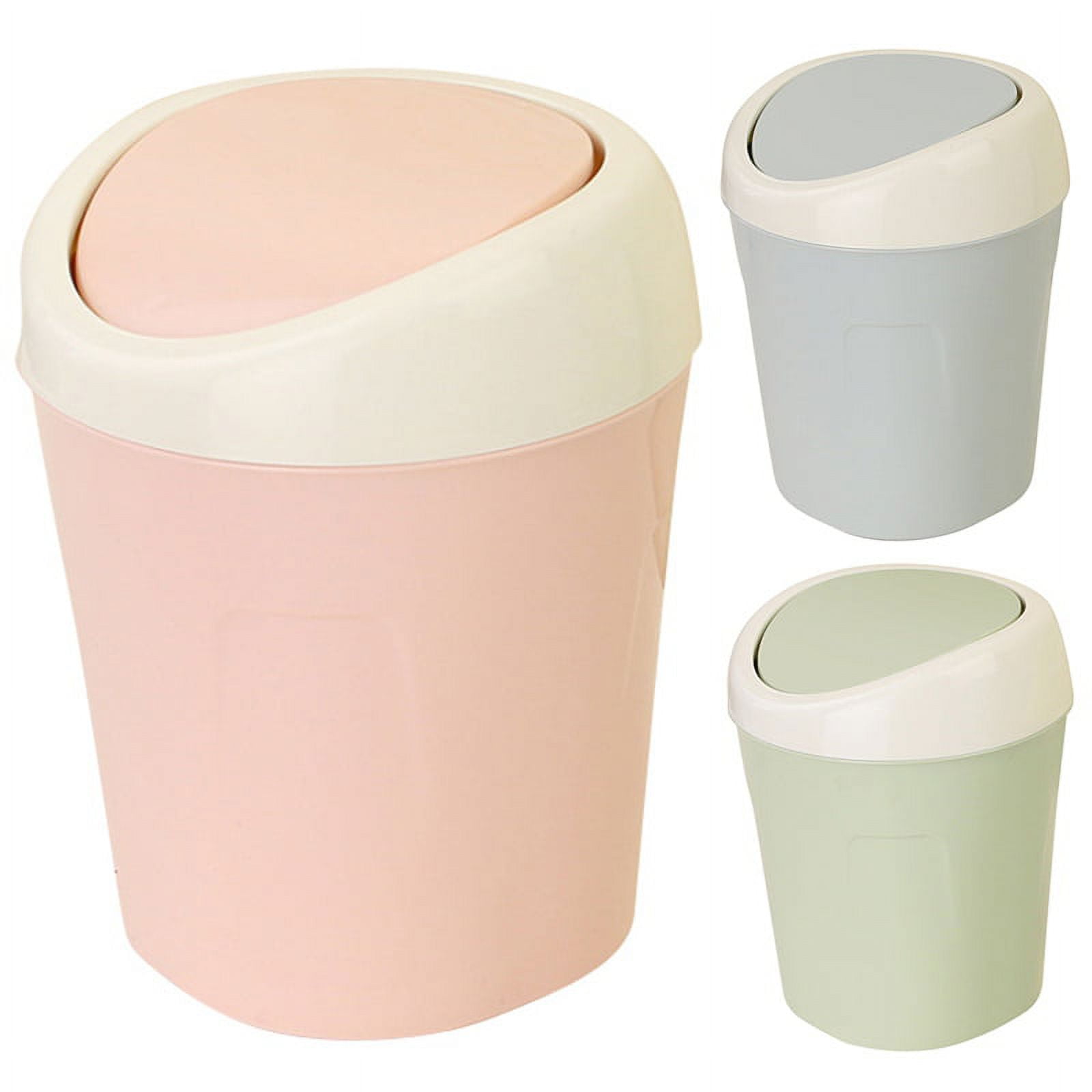 Mini Plastic Litters Waste Dustbin Kitchen Rubbish Can - Walmart.com