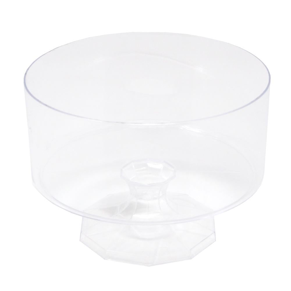 Mini Plastic Serving Trifle Bowl for Small Desserts, Clear, 4-1/4-Inch ...