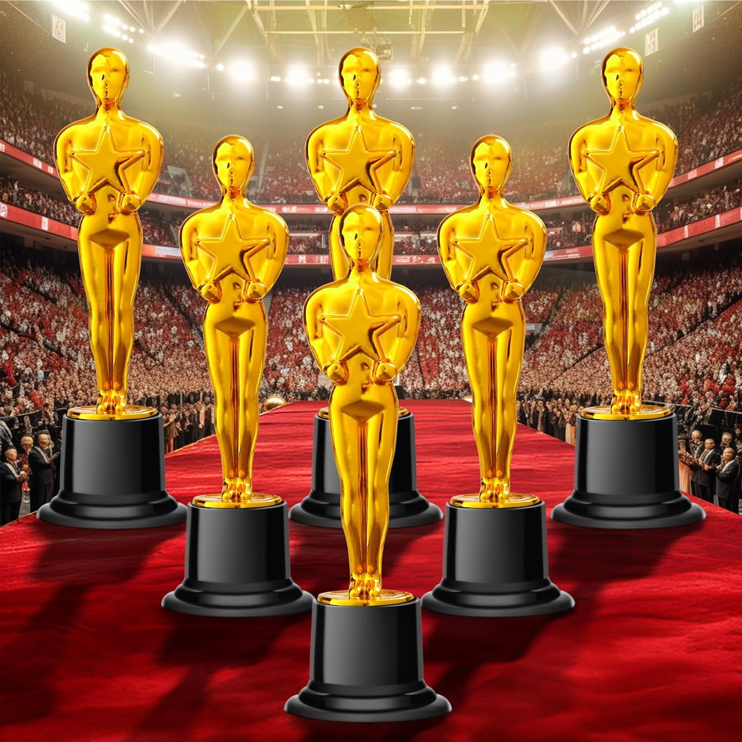 Mini Plastic Trophy Award, Hollywood Theme Party Decorations, for ...