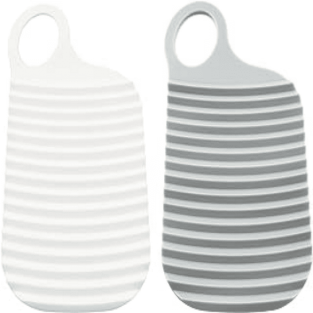 Mini Plastic Washboard Hand-Held Washboard, 2Pcs Small Household ...