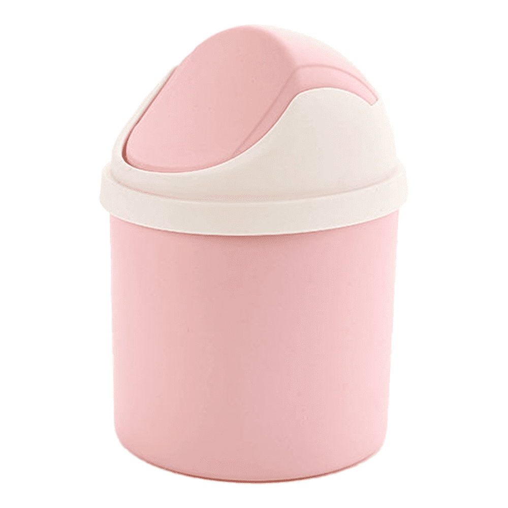 Mini Trash Can Small Garbage Can, Tiny Plastic Trash Bin, Countertop ...