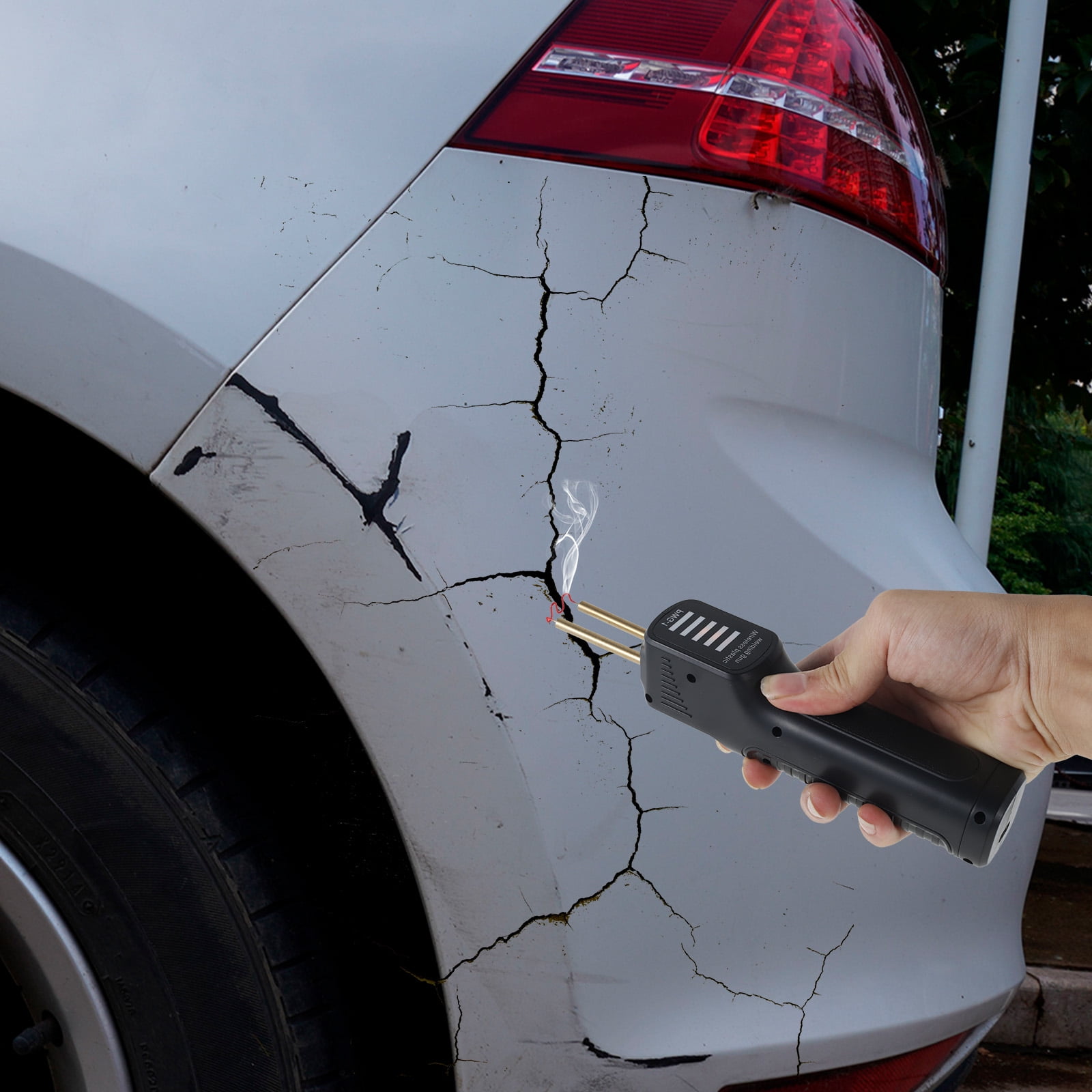 Mini Plastic Welding Tool Portable Handheld Welding Machine Kit with ...