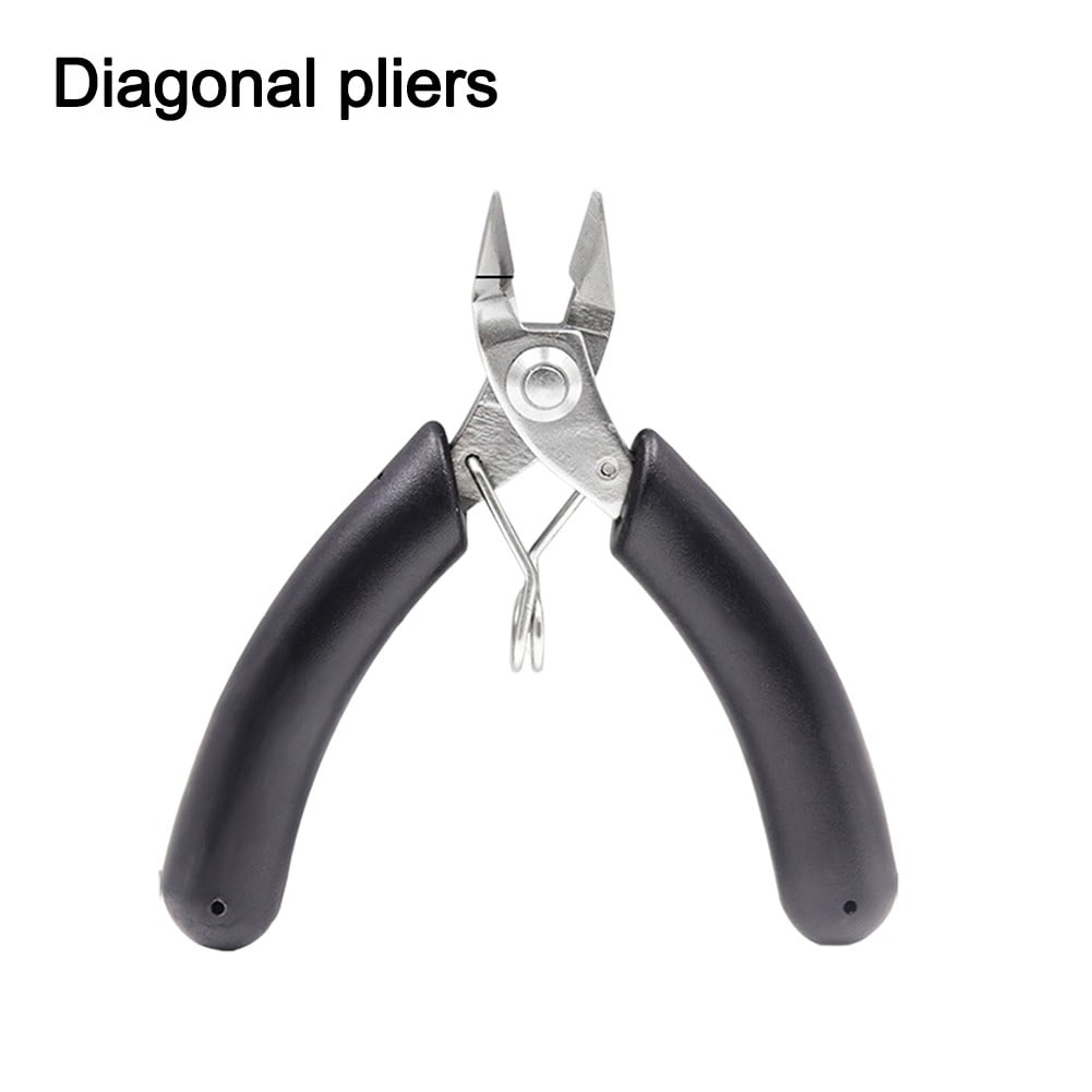 Mini Pliers Diagonal Pliers Pointed Round Nose Pliers Bent Nose Forceps ...