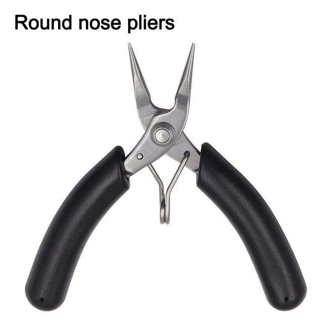 Mini Pliers Diagonal Pliers Round Bent Needle Nose Pliers For DIY Small ...