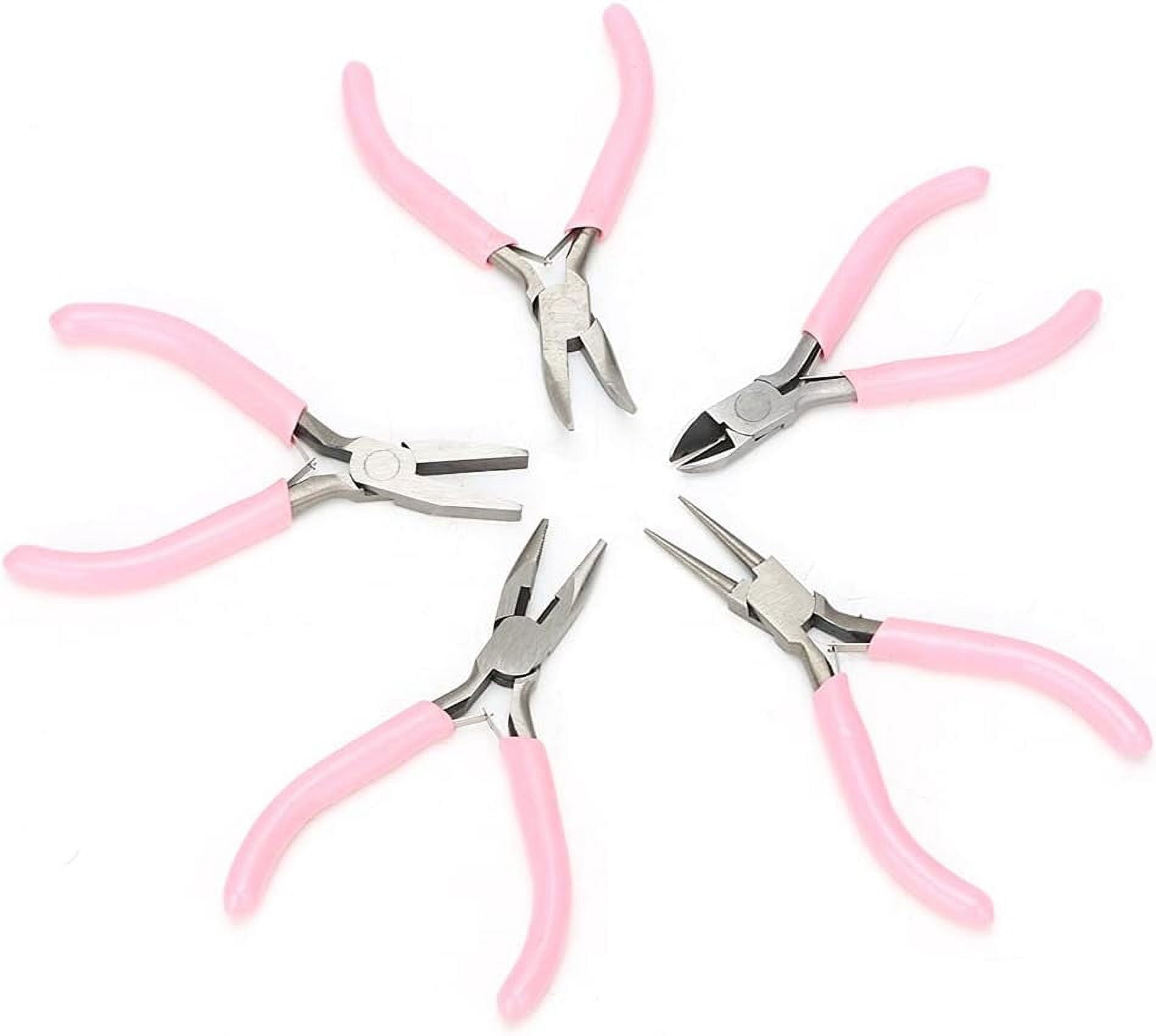 Mini Pliers Set, Lightweight 5Pcs Metal High Hardness Rust-Resistant ...