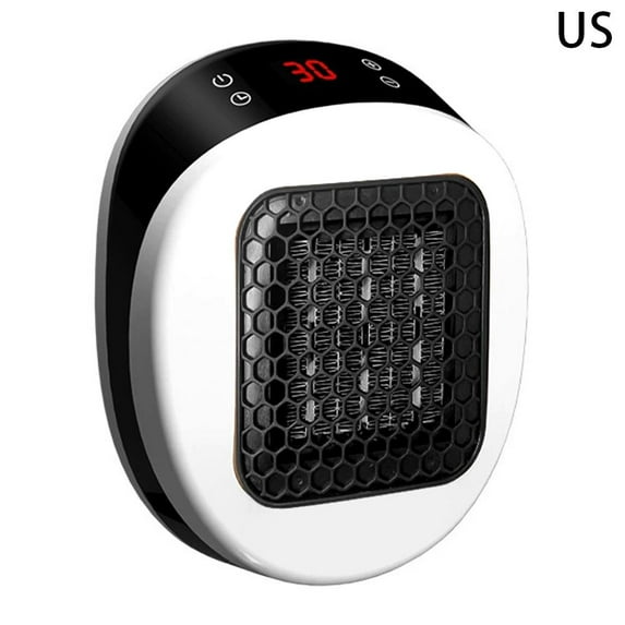 Mini Plug in Heater, Portable Wall Space Heater with Remote Control ...