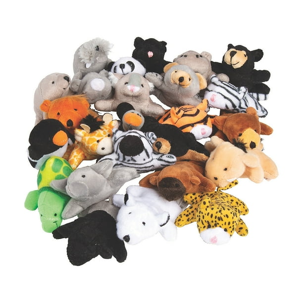 Mini Plush Zoo Assortment - Toys - 50 Pieces - Walmart.com