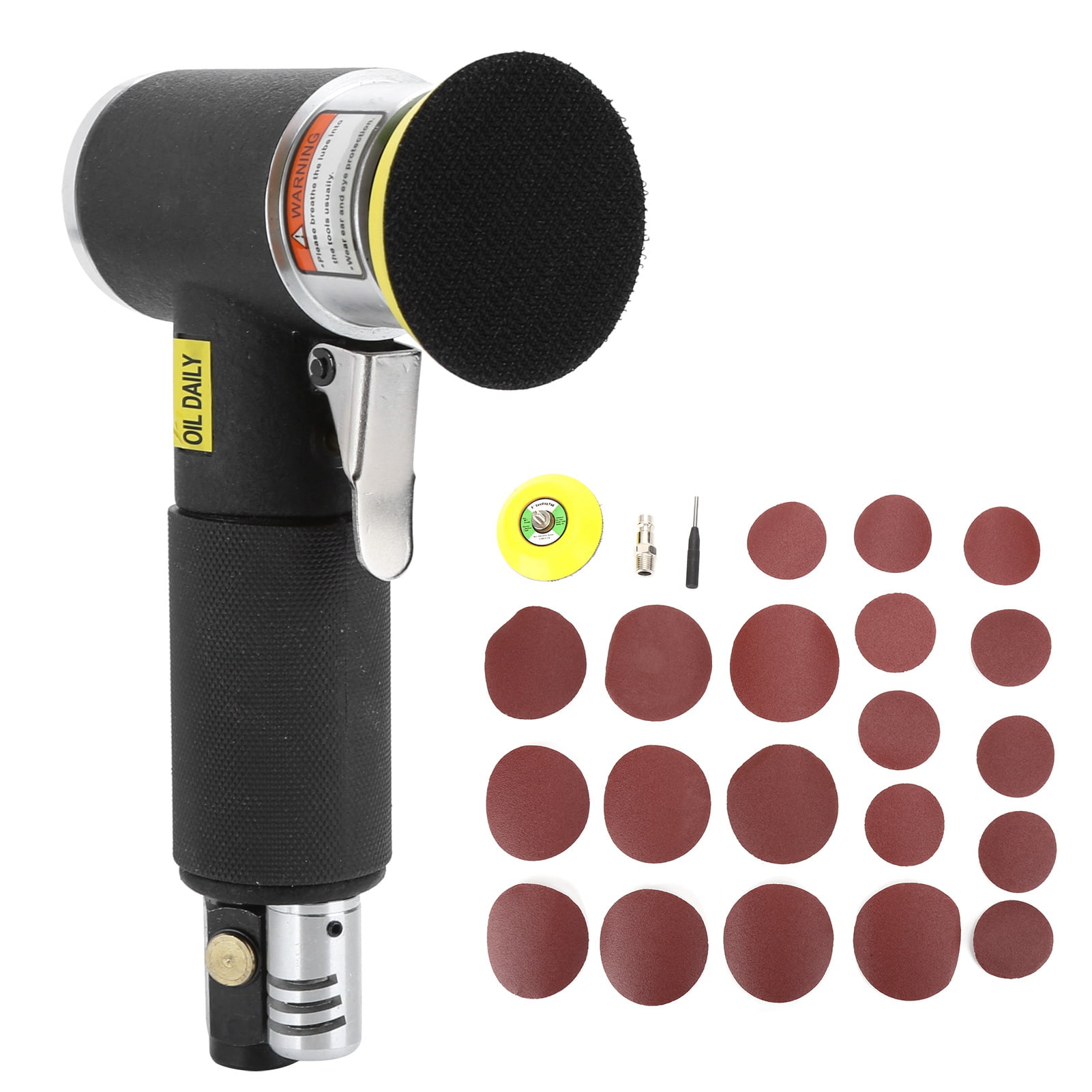 Mini Pneumatic Air Sander Eccentric Grinder Polishing Machine with ...