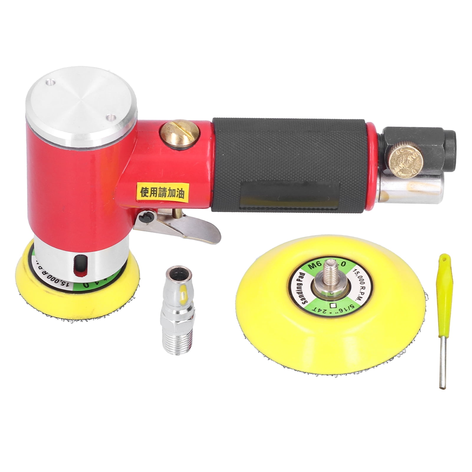 Mini Pneumatic Polisher Disc Type Air Sander Sandpaper Machine 3mm ...