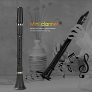 Ktaxon Flat B Black Clarinet, Instrument Kit with Case Mouthpieces, 17 ...