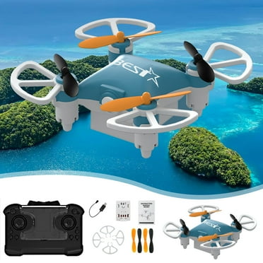 Mini Flying Toy Quadcopter Drone - UFO Saucer with LED Lights, 360 ...