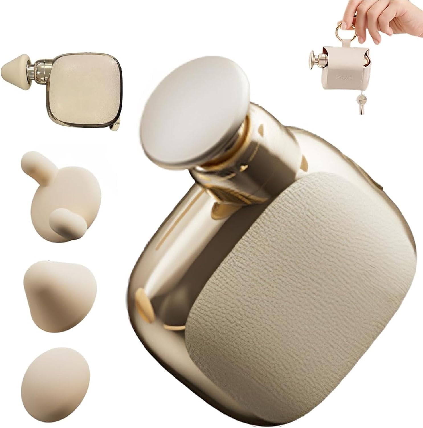 Mini Pocket Massage Gun, Mini Portable Deep Tissue Percussion Massage ...